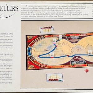 Vintage First Fleet Board Game: 1986 John Sands Australian Historical ...