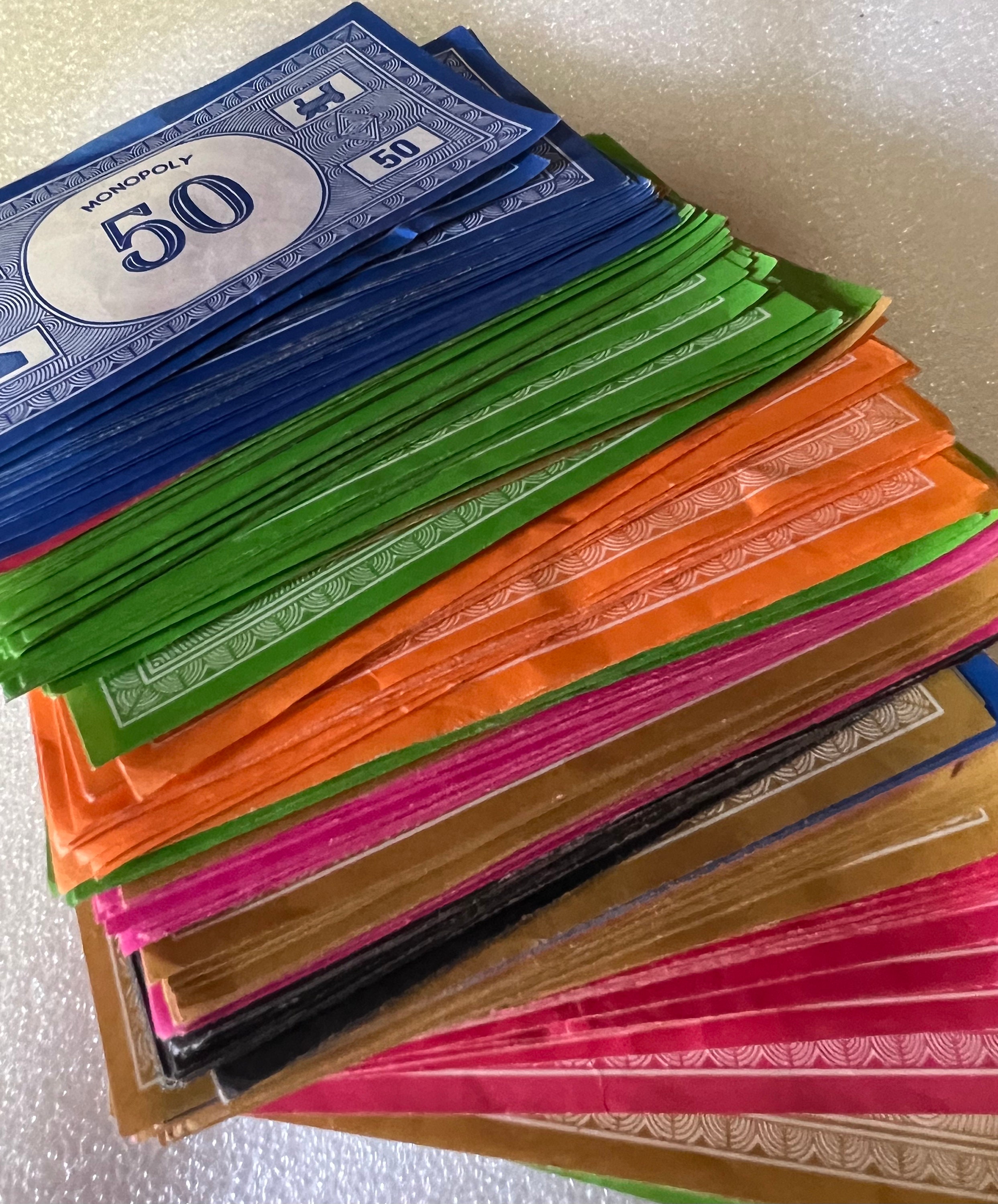 Monopoly Spare Parts Huge Lot Over 300 Items 50 Monopoly Motels 138 ...