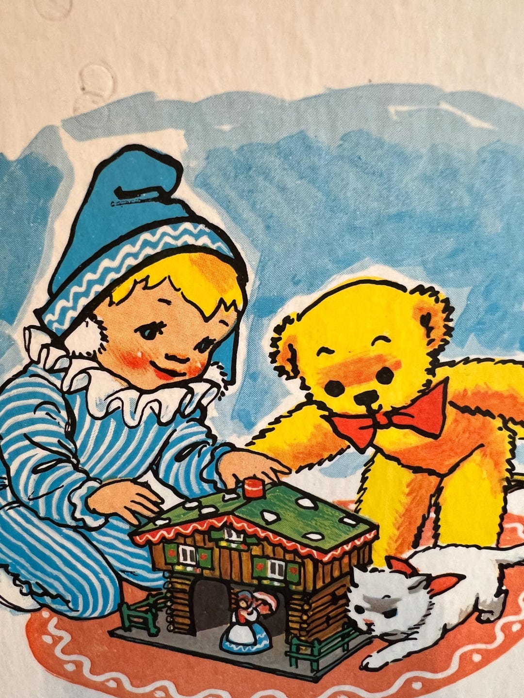 Andy Pandy Collectible Retro Andy Pandy Book Andy Pandy's Weather House ...