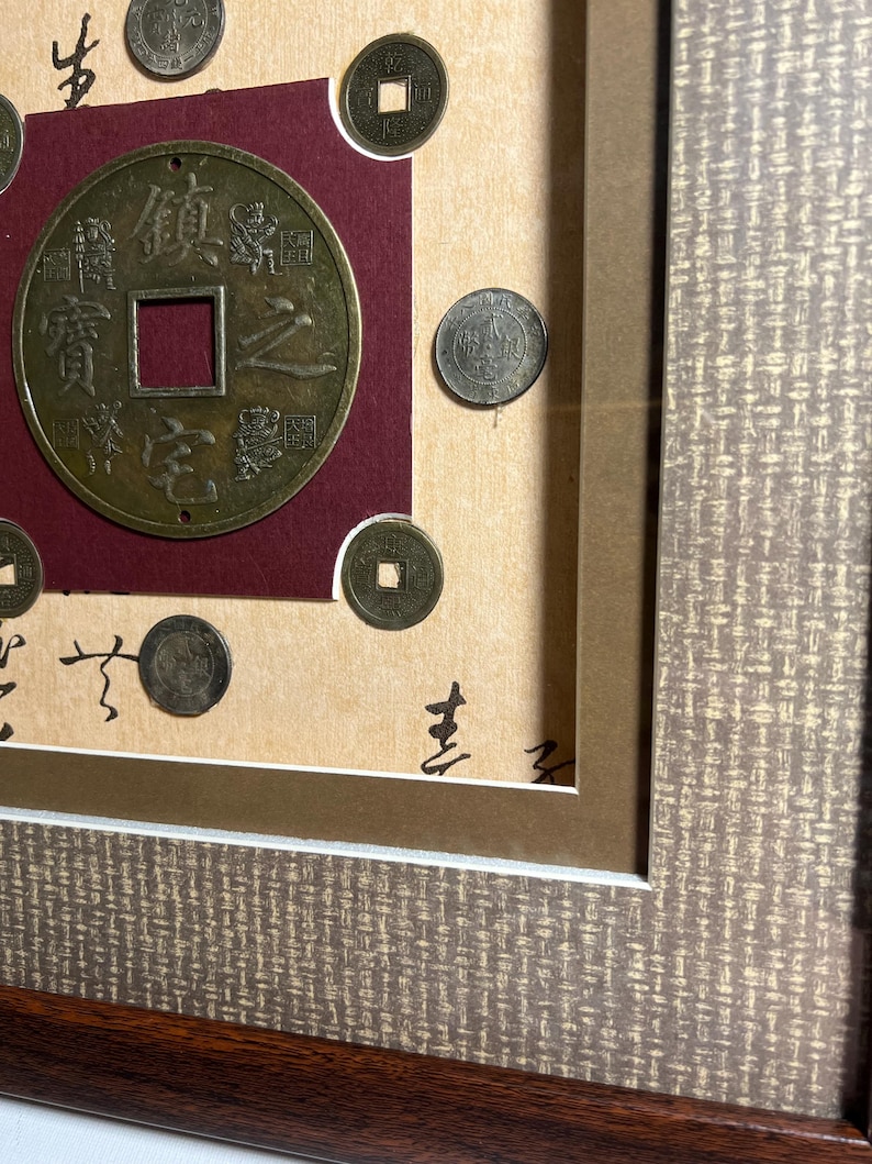 Framed Feng Shui 2026 Lucky Coin Set - Etsy