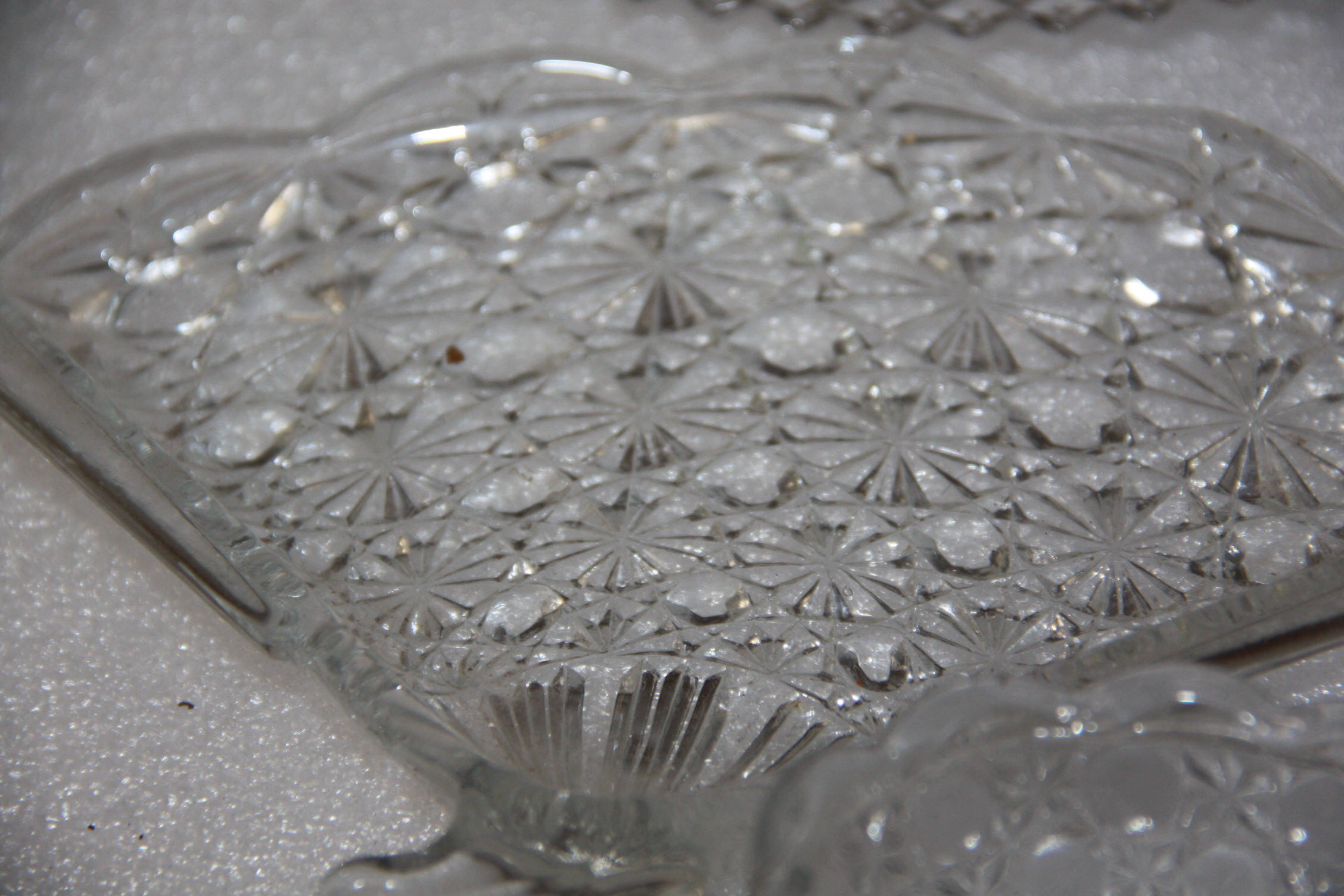 Vintage Glass Collectibles X 6 Avon Glass Fan Glass Dish Glass - Etsy