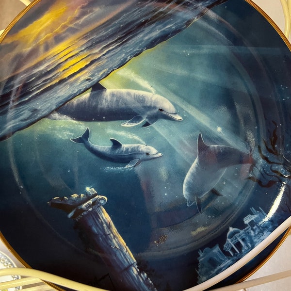 Dolphin Plate - Etsy