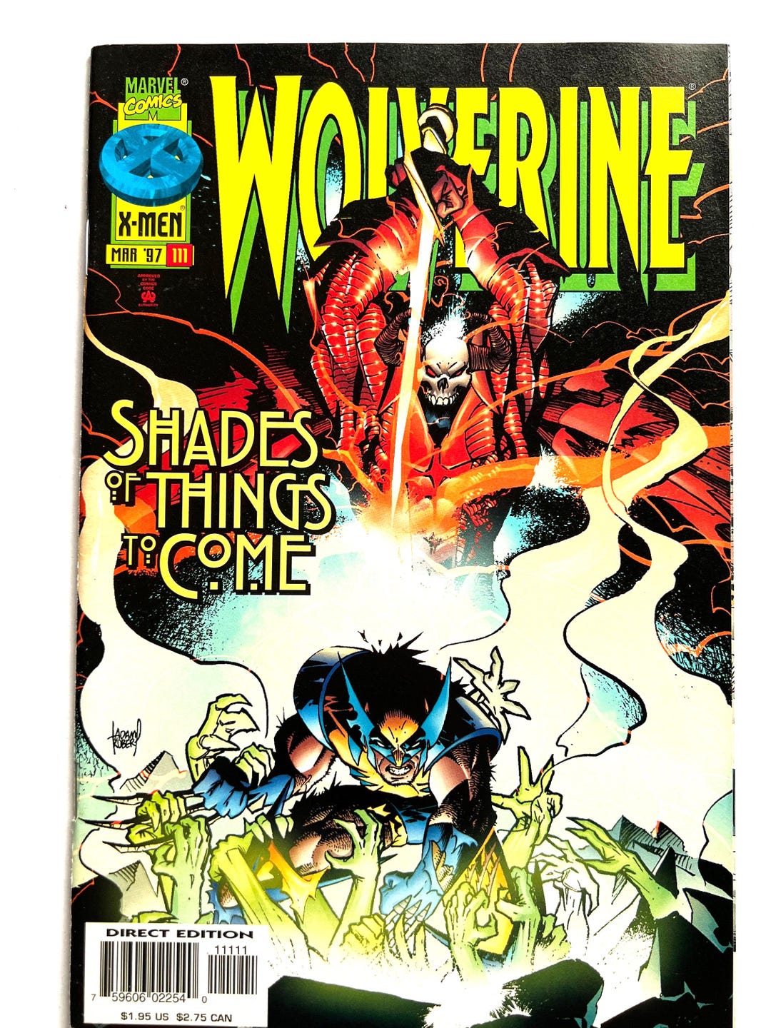Vintage Wolverine Comic Book No 111, March 1997 – Marvel X-men - Etsy