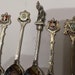 Collection of Silver-plate Souvenir Spoons GT Britain British Spoons ...