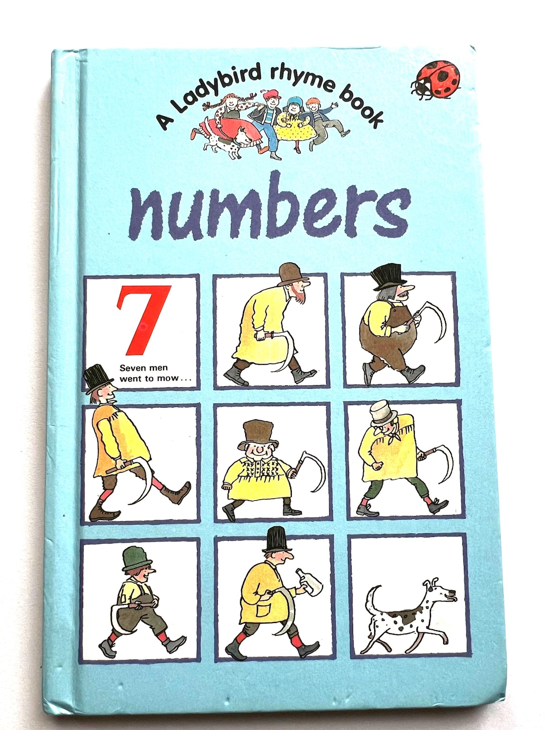 Vintage Ladybird Numbers Book: 1988 Children's Rhymes , Hardcover - Etsy
