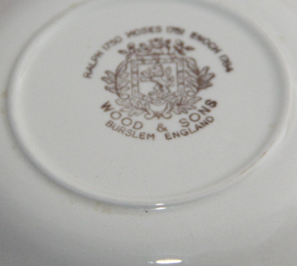 Ralph 1750 Moses 1751 Enoch 1784 Wood and Sons Burselm England ...