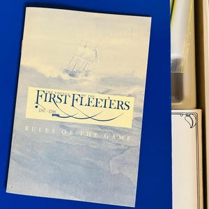 Vintage First Fleet Board Game: 1986 John Sands Australian Historical ...