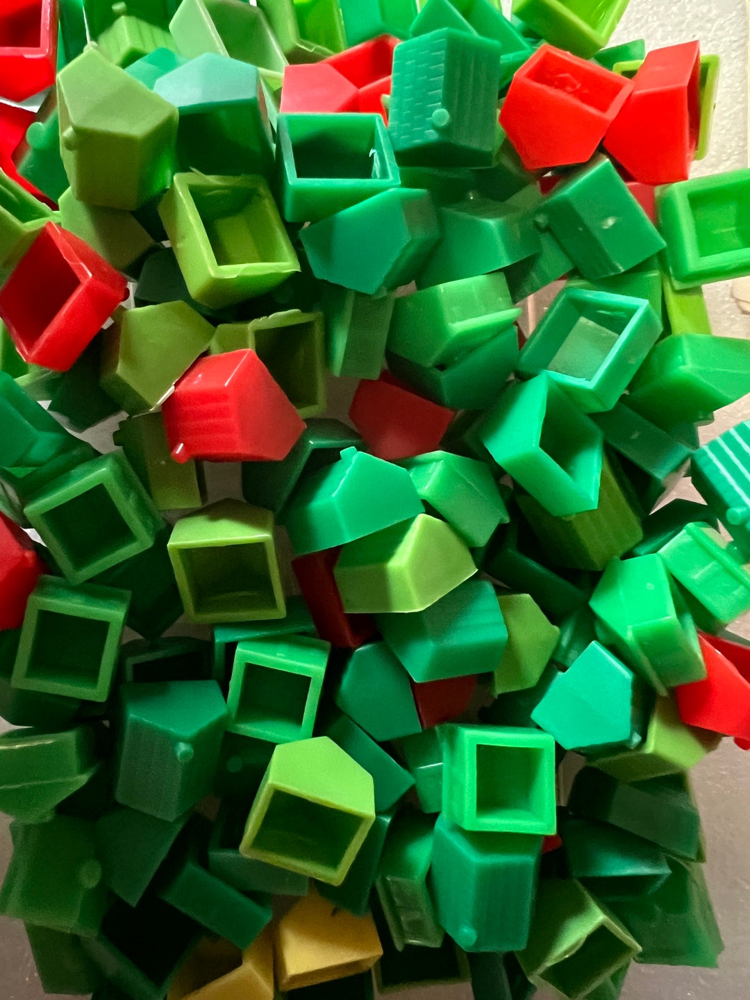 Monopoly Spare Parts Huge Lot Over 300 Items 50 Monopoly Motels 138 ...