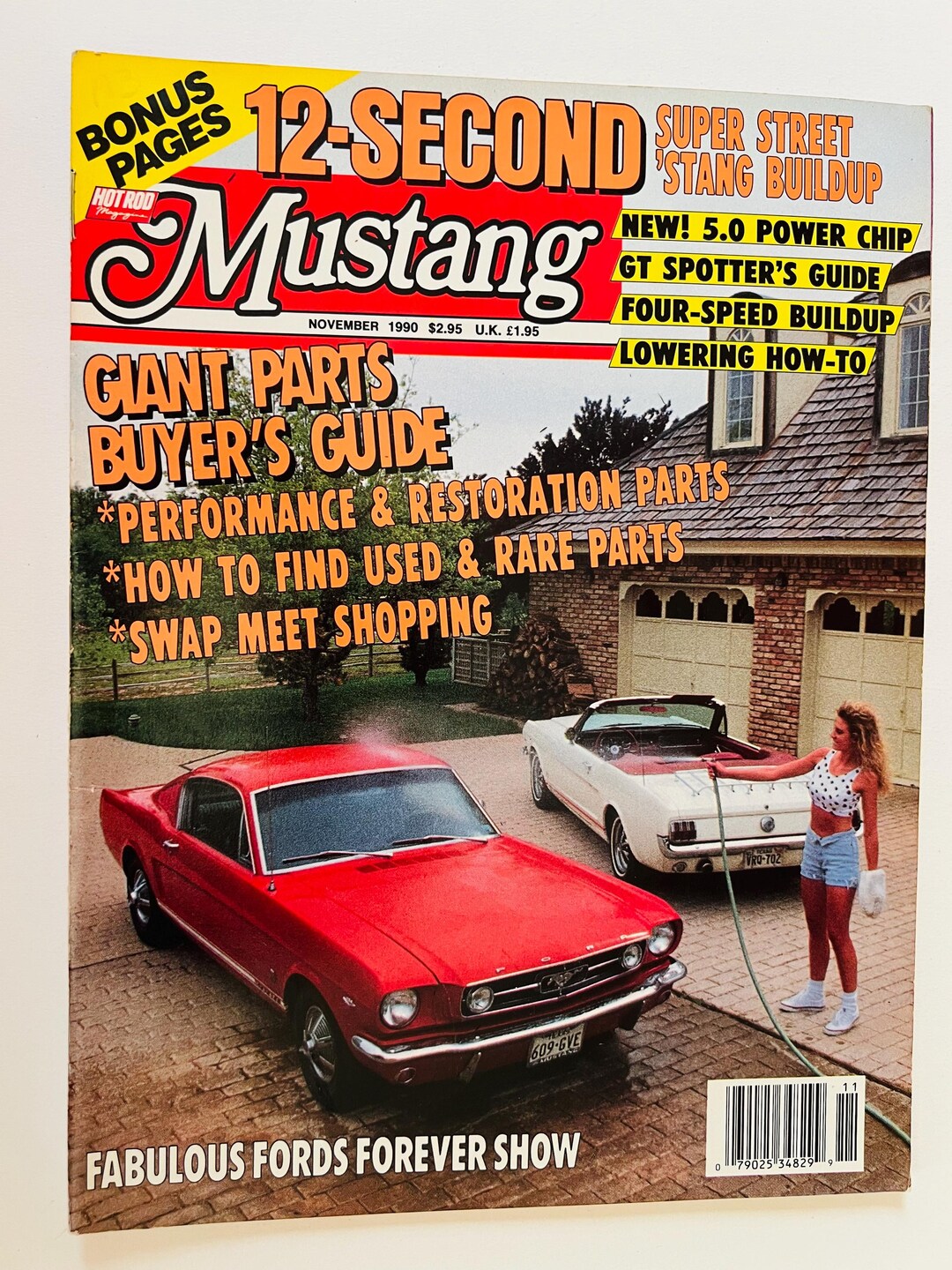 Vintage Mustang Magazine Hot Rod Mustang November 1990 Vintage Car ...