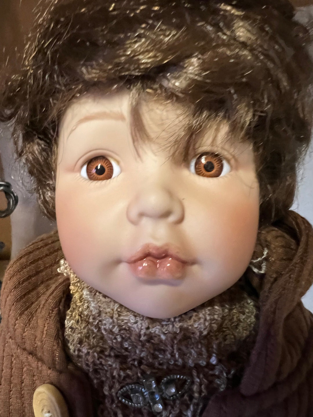 Collectible Doll Made in Germany 45 Cm Porcelain Doll German Doll ...