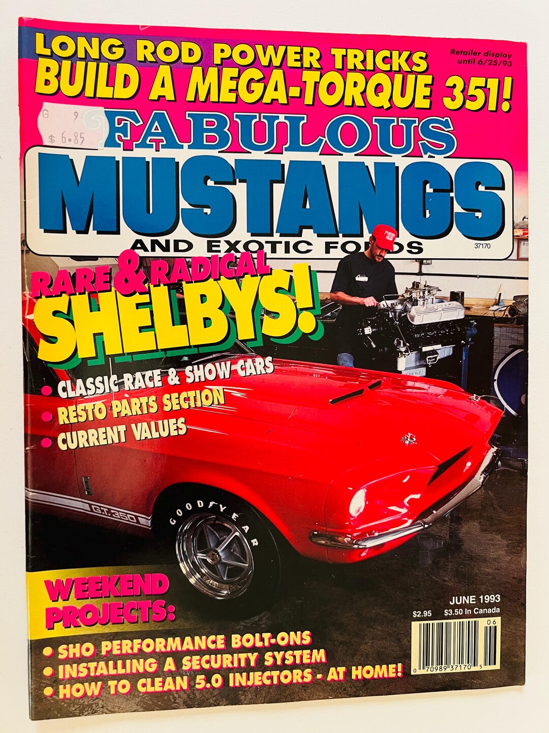 Vintage Mustang Magazine Mustang Fabulous Mustangs and Exotic Fords ...