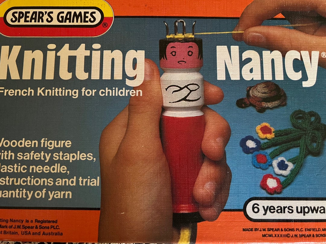Knitting Nancy French Knitting for Children Vintage Knitting Doll by ...