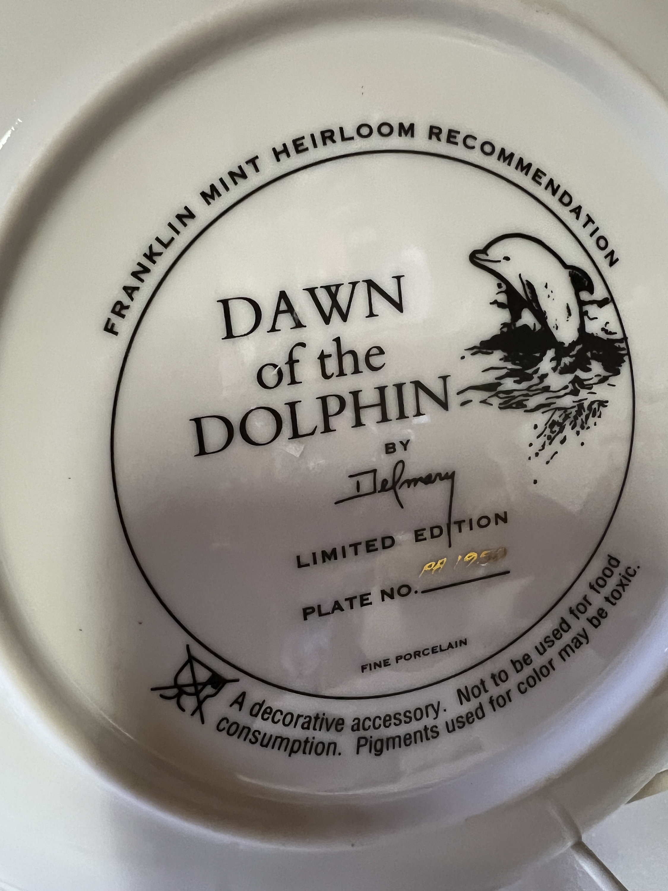 Limited Edition Collectors Plate Franklin Mint Heirloom Recommendation ...