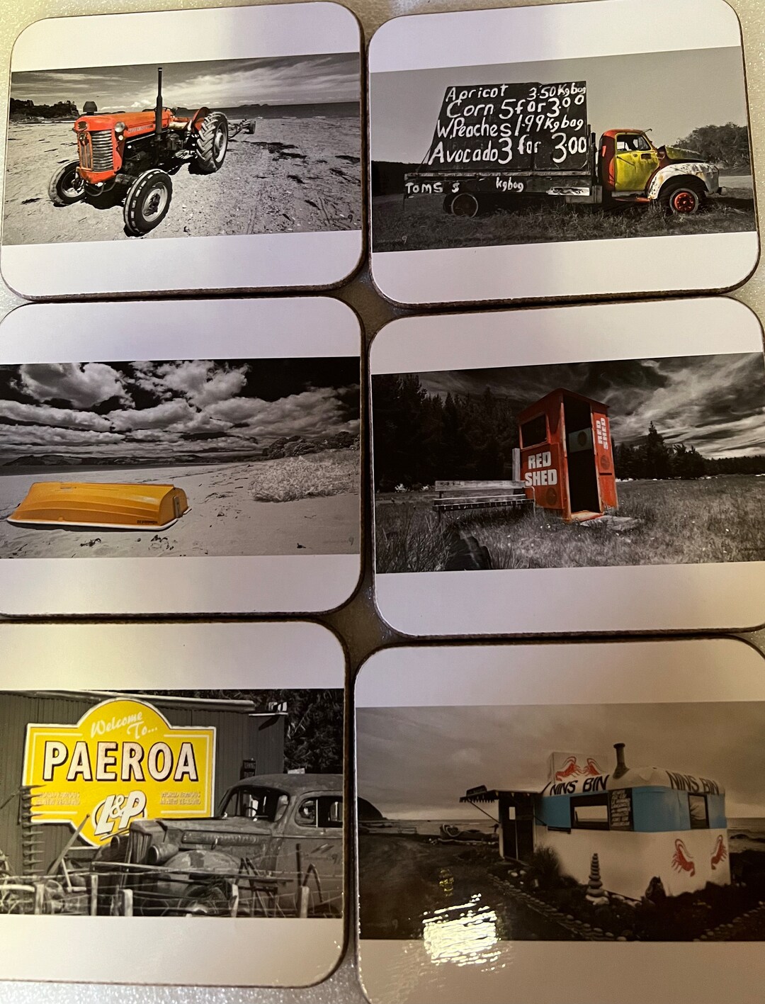 Jason Coasters Set of 6 New Zealand Places Jason Make the Occasion - Etsy