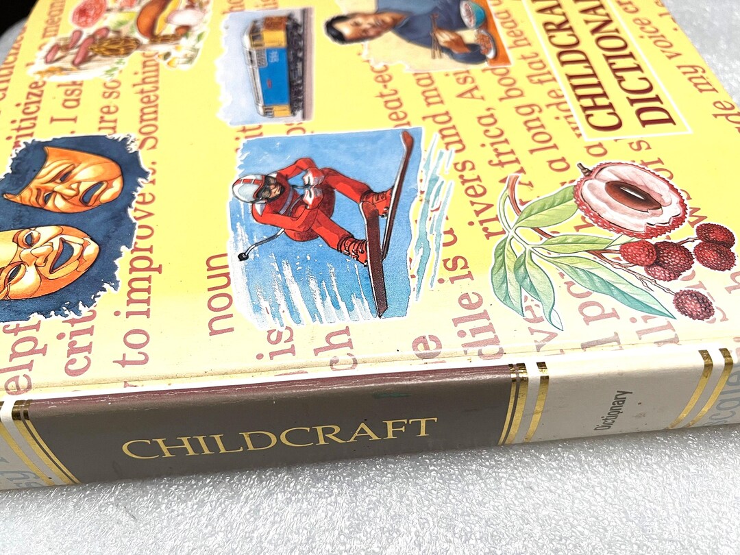 Vintage Childcraft Dictionary: 1989 International Edition, Illustrated ...