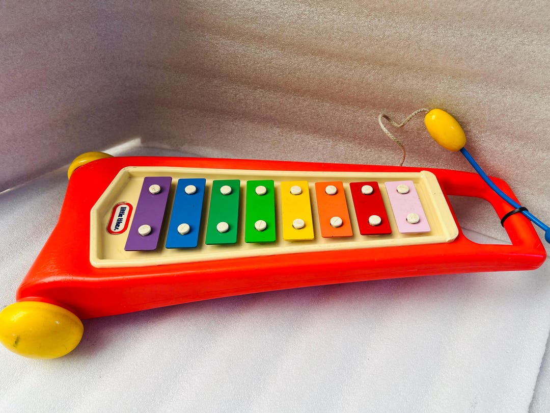 Little Tikes Xylophone Push and Pull Toy Made in U.S.A. Hudson Ohio - Etsy