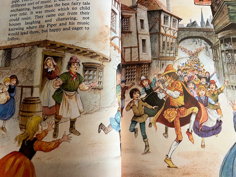 Pied Piper of Hamelin Book: John Patience Storytime Series - Etsy