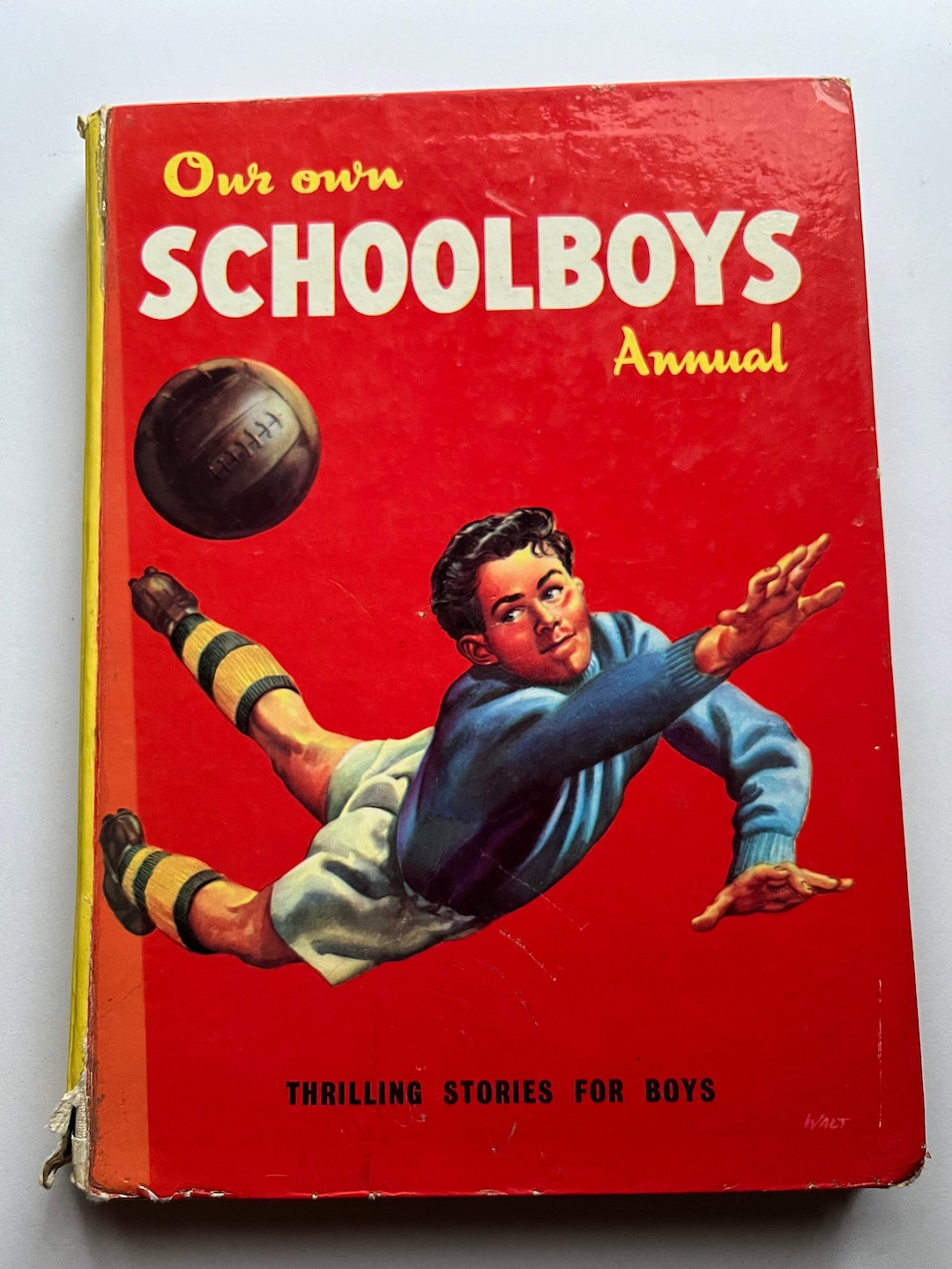 1957 Annual Collectible Children's Book Thrilling Stories for Boys Our ...