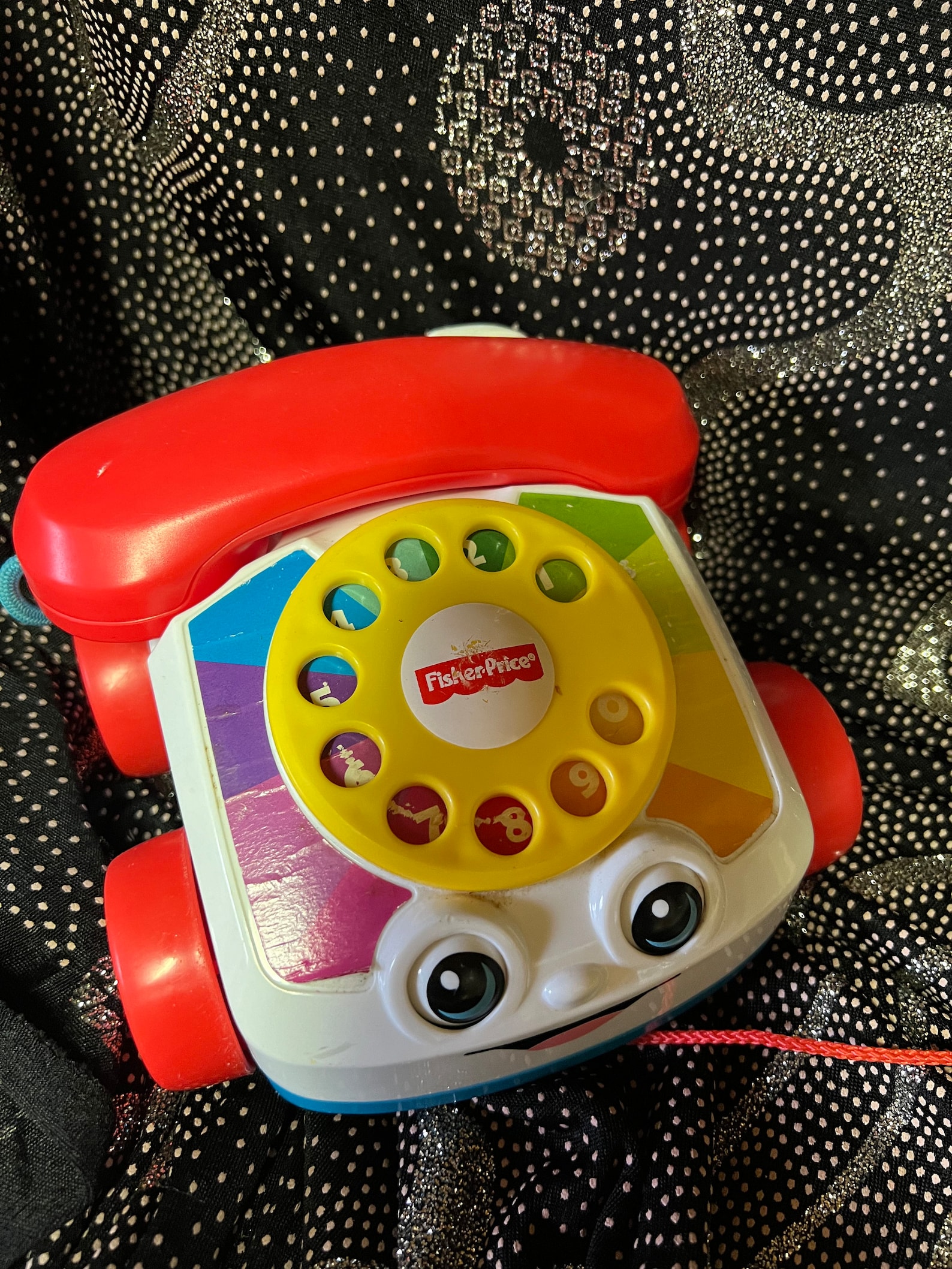 Vintage Toy Pull Toy Fisher Price Telephone Fisher Price Phone Fisher ...