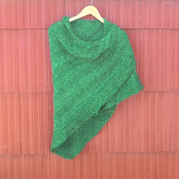 Knit Triangle Shawl - Etsy
