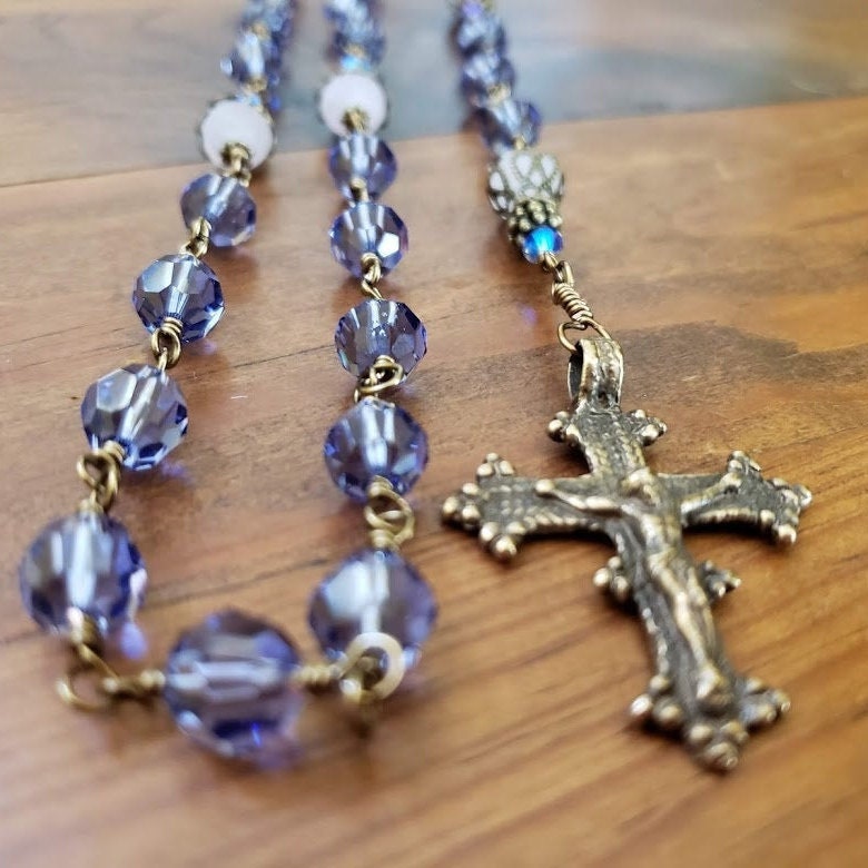 Catholic Heirloom Rosary Coptic Crucifix With a Coptic - Etsy