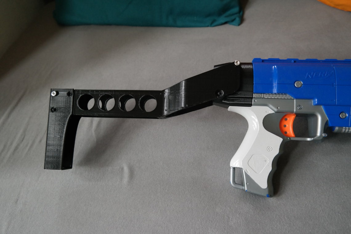 Nerf Blaster Raider/Rampage Spas 12 / Pumpgun Adapter Mod SET | Etsy