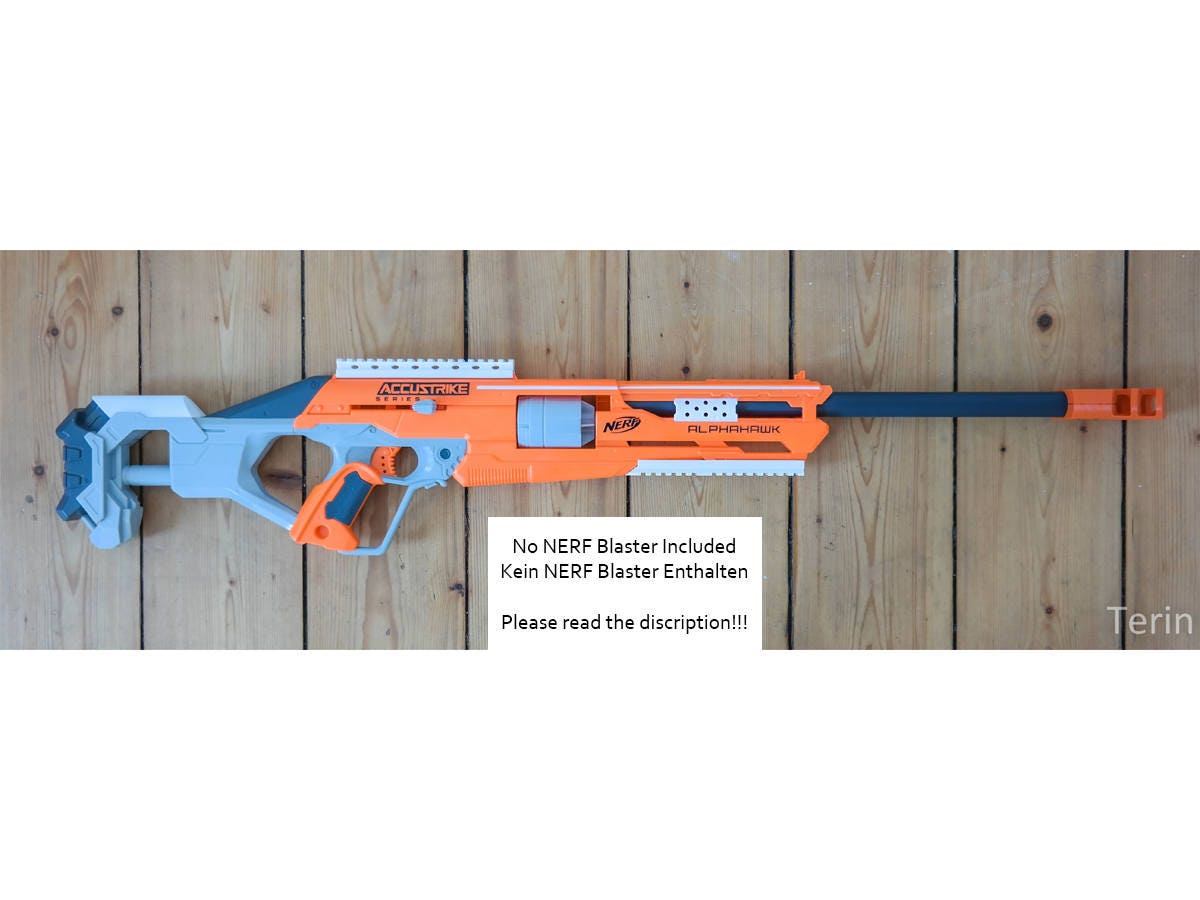 Nerf N-Strike Elite AccuStrike Series AlphaHawk Sniper Rifle Blaster ...