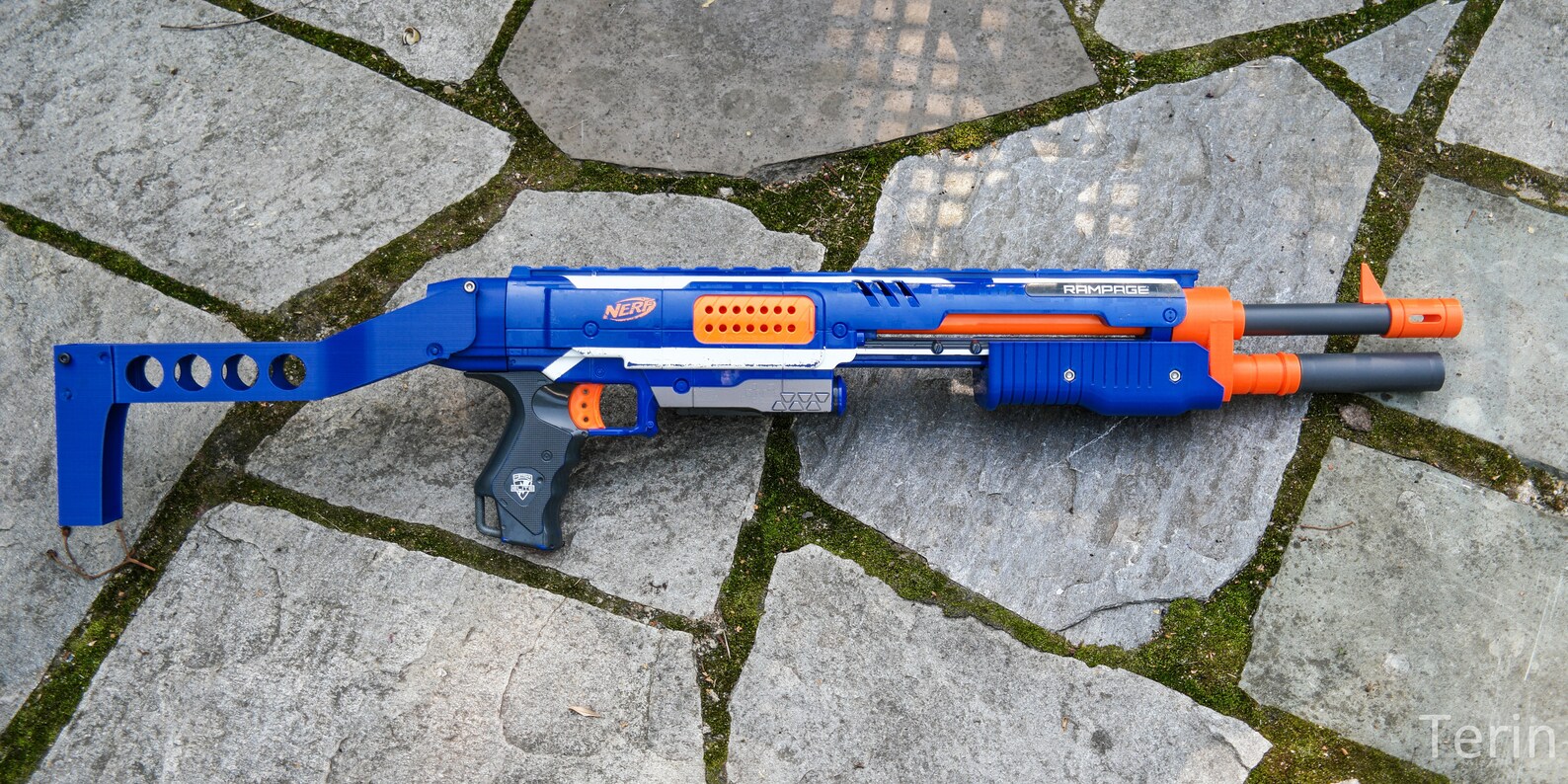 Nerf Blaster Raider/Rampage Spas 12 / Pumpgun Adapter Mod SET | Etsy