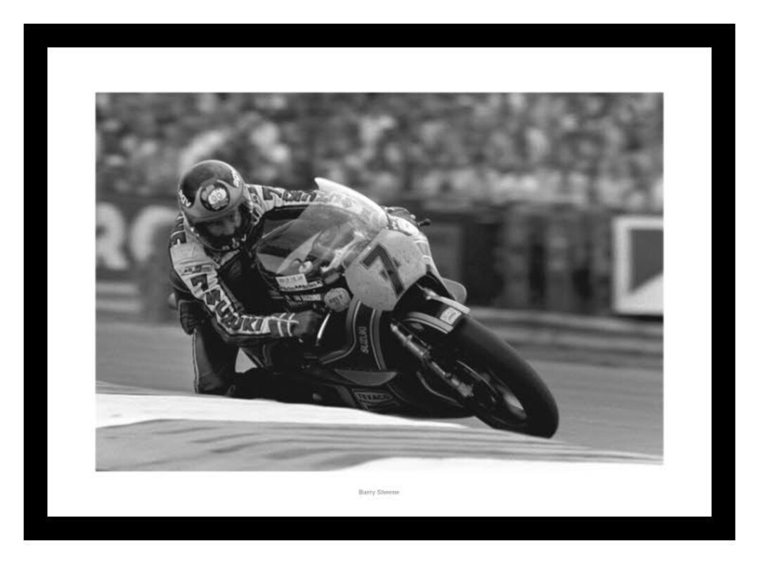 Barry Sheene Brands Hatch Motorcycle Legends Photo Memorabilia - Etsy
