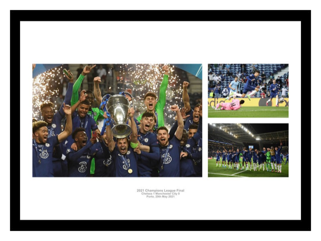 Chelsea 2021 Champions League Final Photo Memorabilia - Etsy