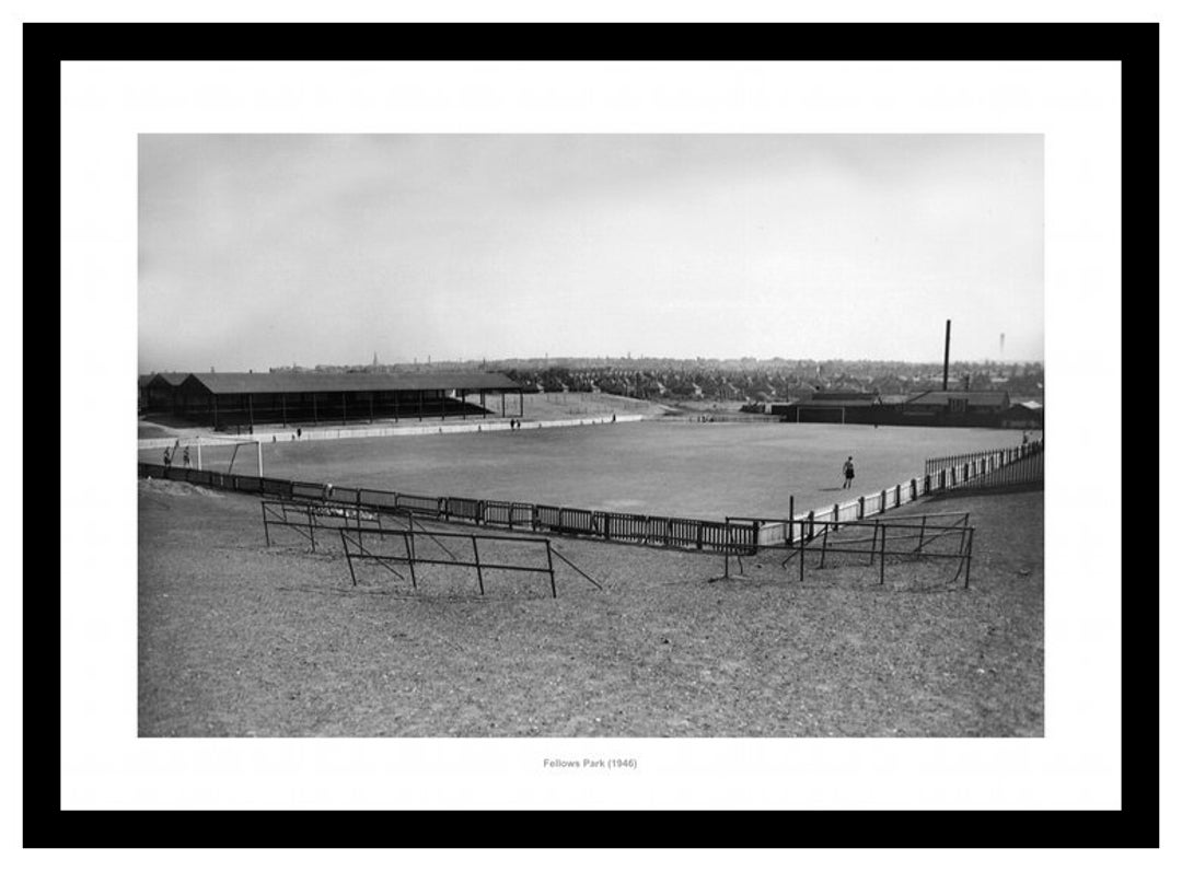 Walsall FC Fellows Park Old Stadium 1946 Photo Memorabilia - Etsy UK