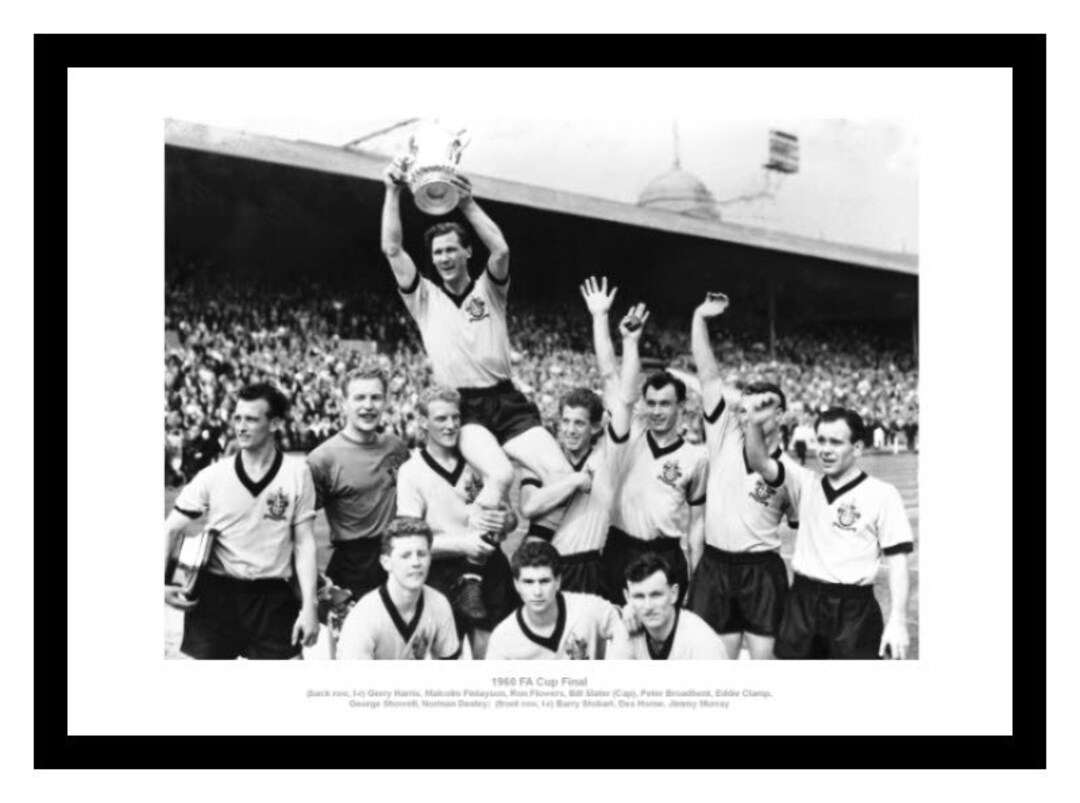 Wolverhampton Wanderers 1960 FA Cup Final Team Photo Memorabilia - Etsy