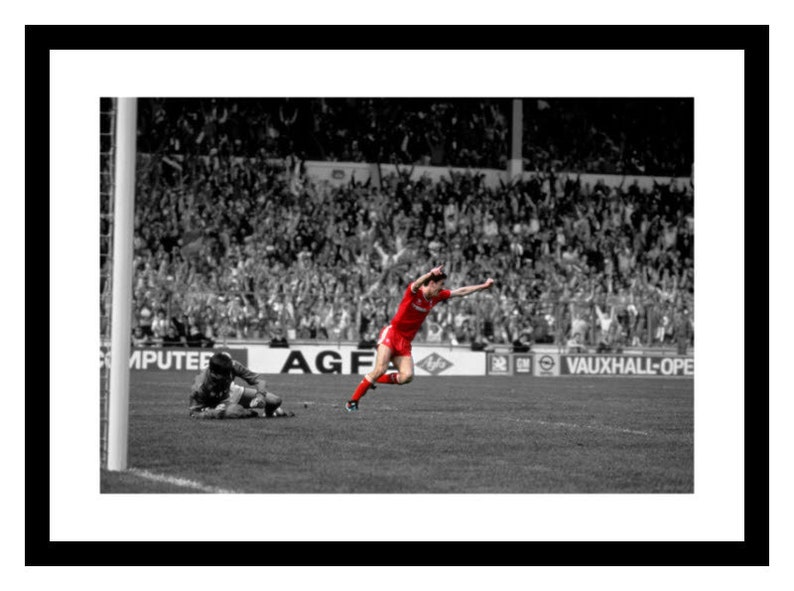 Ian Rush Liverpool FC Legend Spot Colour Photo Memorabilia - Etsy