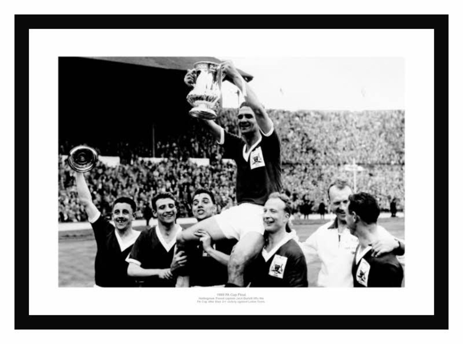 Nottingham Forest 1959 FA Cup Final Team Photo Memorabilia - Etsy