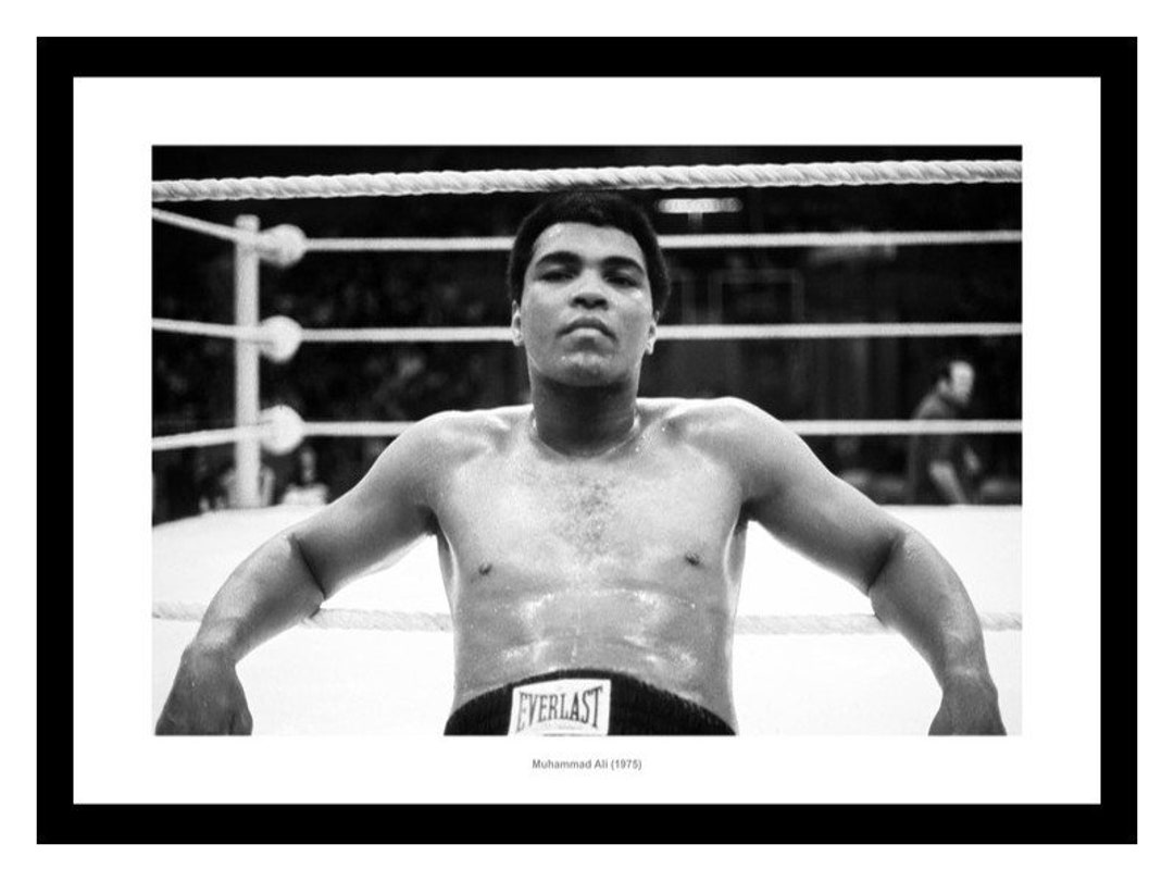 Muhammad Ali Ringside 1975 Boxing Photo Memorabilia - Etsy