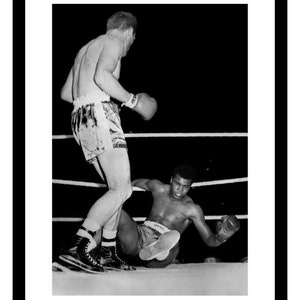 Henry Cooper Knocks Down Muhammad Ali 1963 Boxing Photo - Etsy