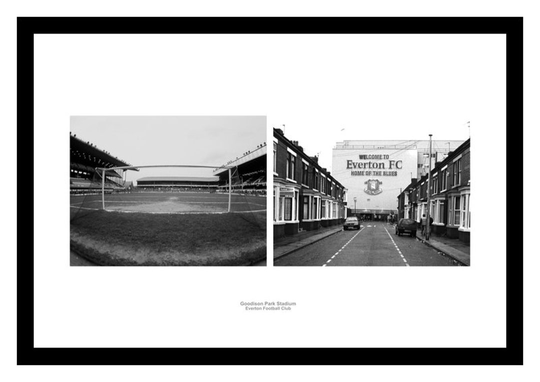 Everton FC Goodison Park Stadium Photo Memorabilia - Etsy UK