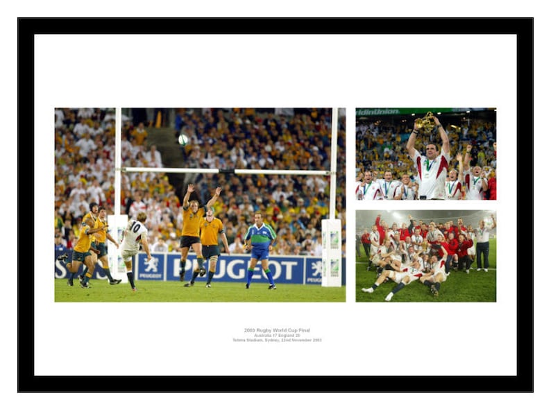 England Rugby Team 2003 World Cup Final Photo Memorabilia | Etsy