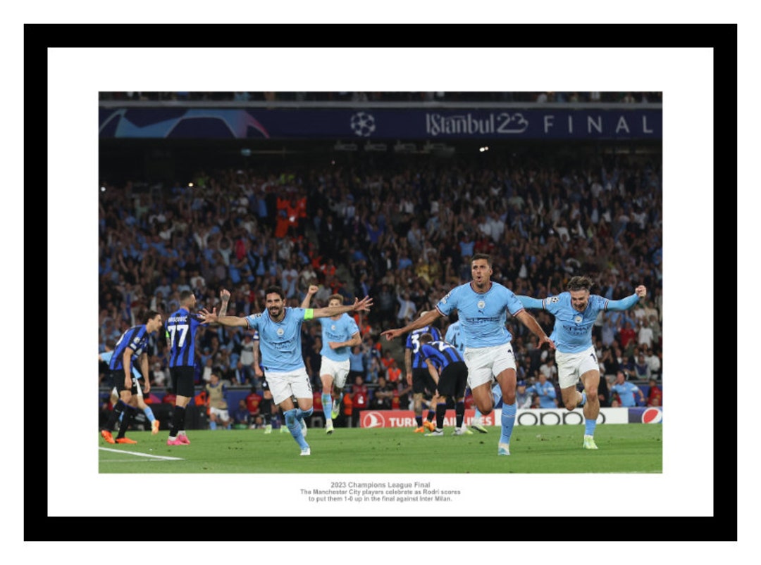 Manchester City 2023 Champions League Final Rodri Goal Photo ...