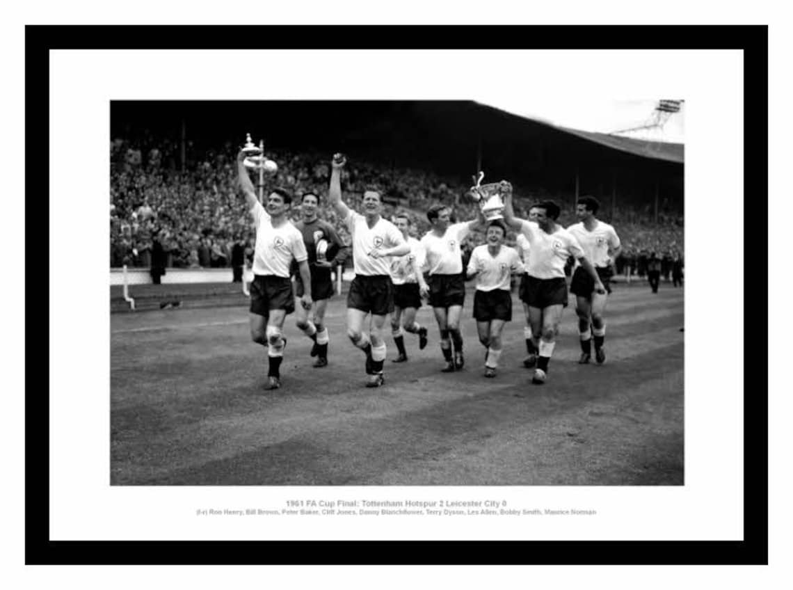 Tottenham Hotspur 1961 FA Cup Final Team Photo Memorabilia - Etsy