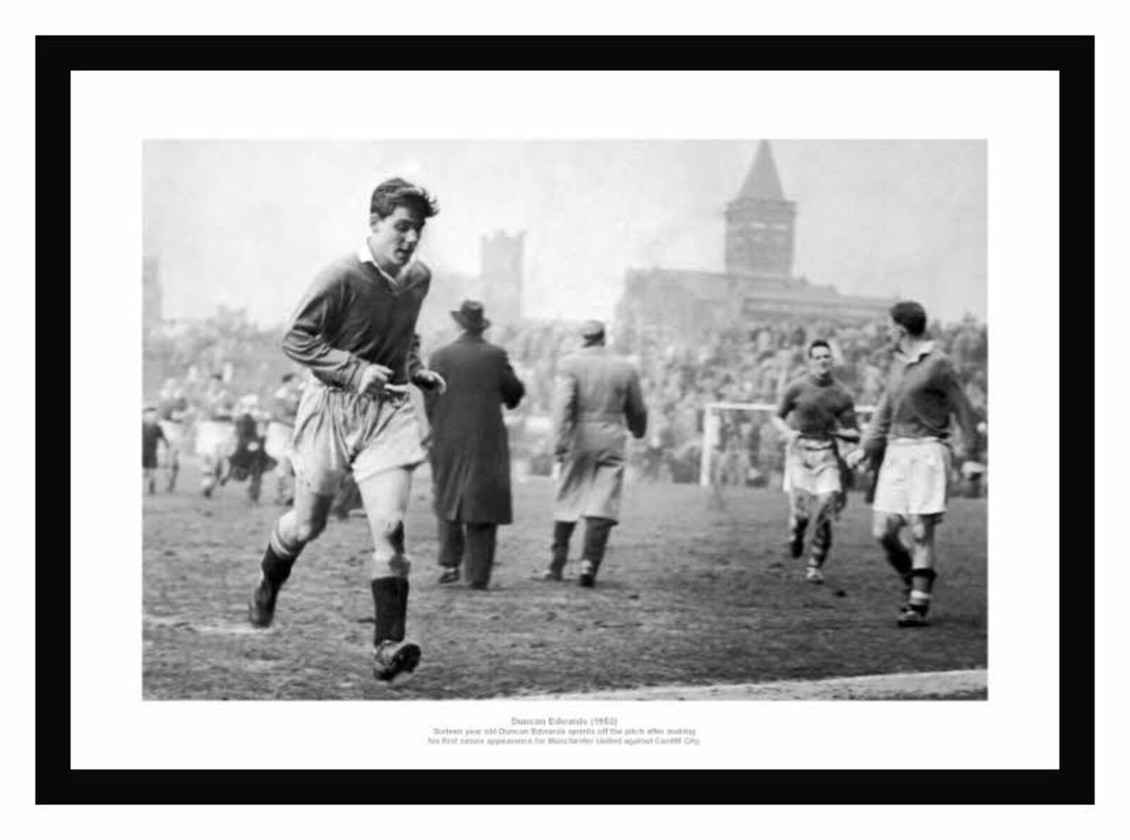 Duncan Edwards First Game for Manchester United Photo Memorabilia - Etsy UK