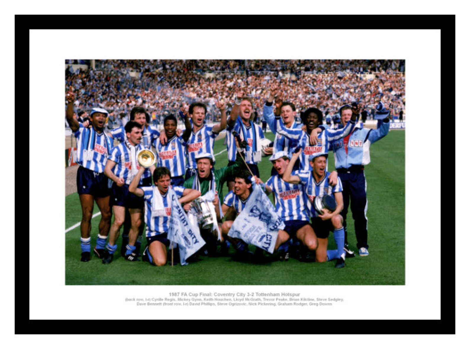 Coventry City 1987 FA Cup Final Team Photo Memorabilia | Etsy