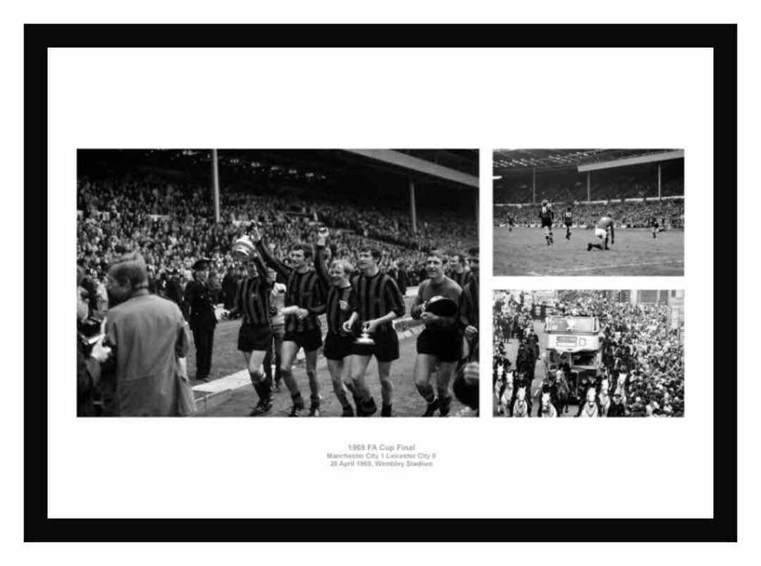 Manchester City 1969 FA Cup Final Photo Memorabilia - Etsy
