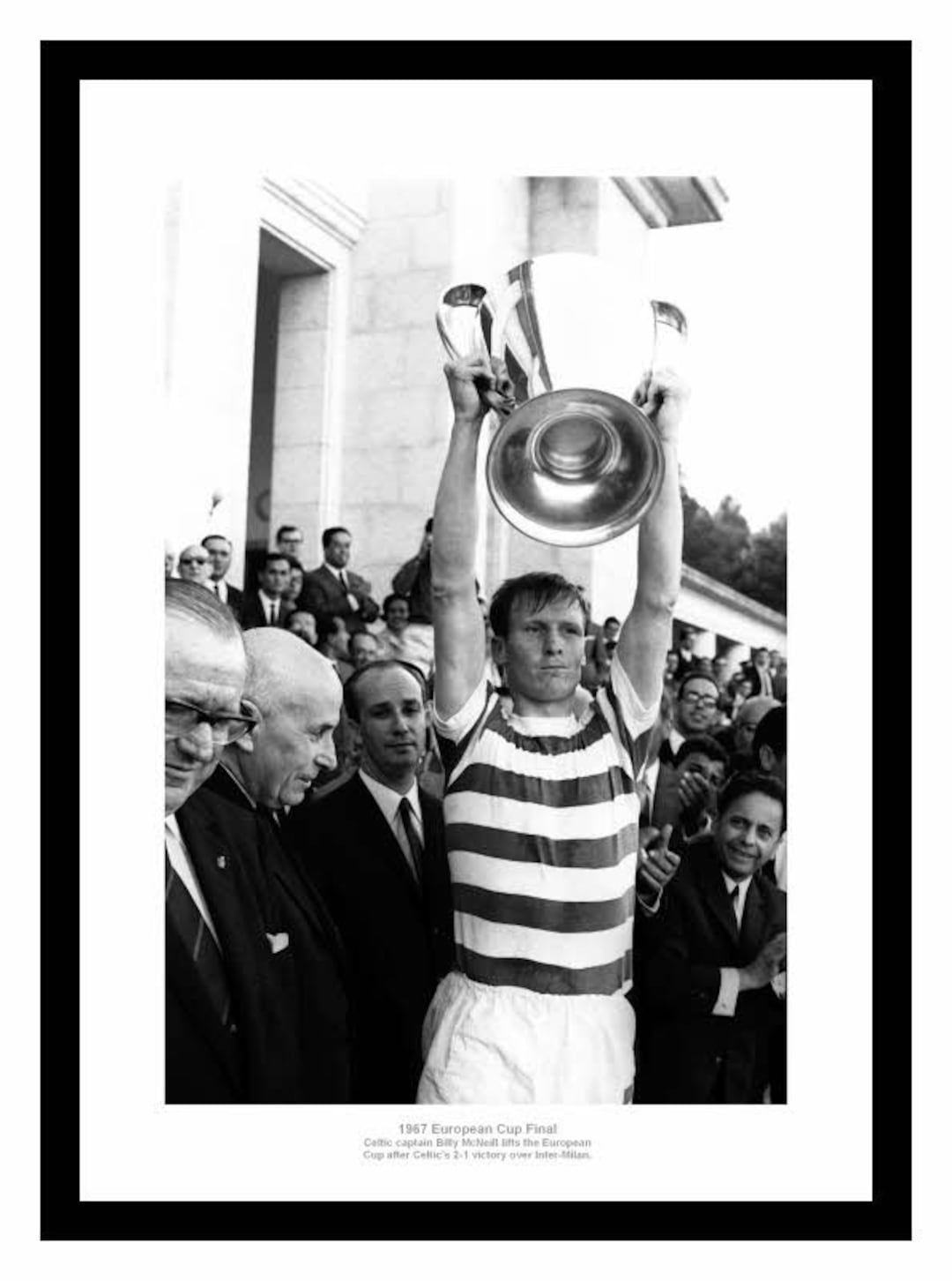 Celtic FC 1967 European Cup Final Billy Mcneill Photo Memorabilia - Etsy