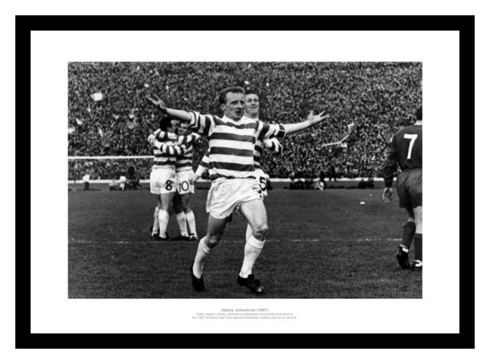 Jimmy Johnstone Celtic FC Legend Photo Memorabilia - Etsy