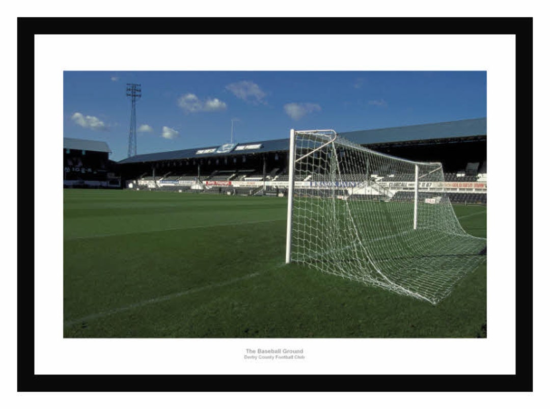Derby County the Baseball Ground Historic Old Stadium Photo Memorabilia ...