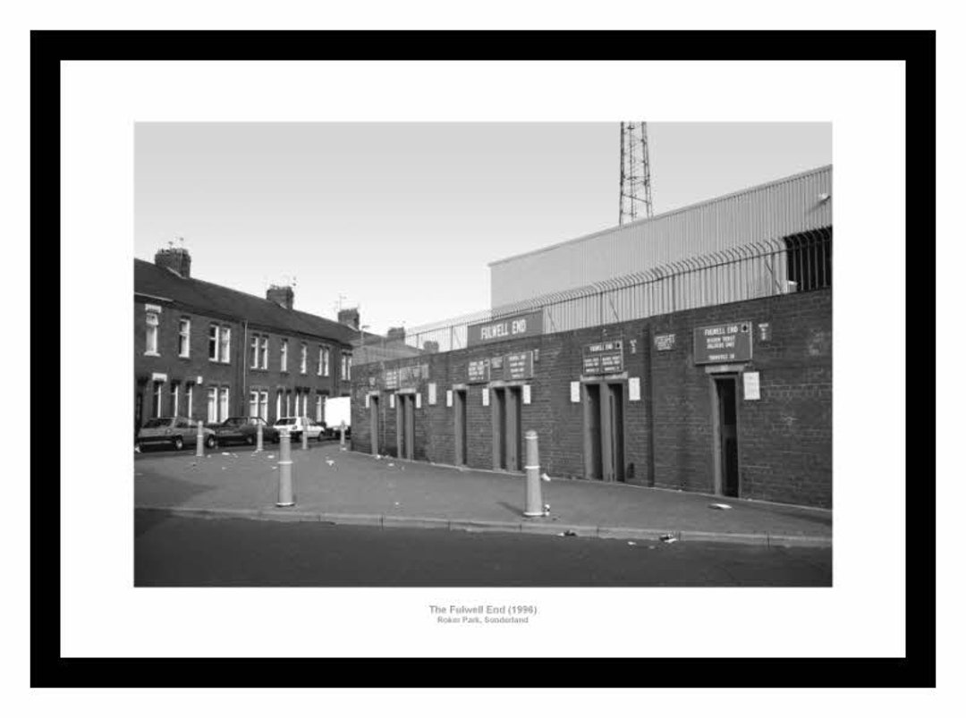 Sunderland AFC Fulwell End Roker Park Stadium Photo Memorabilia - Etsy UK