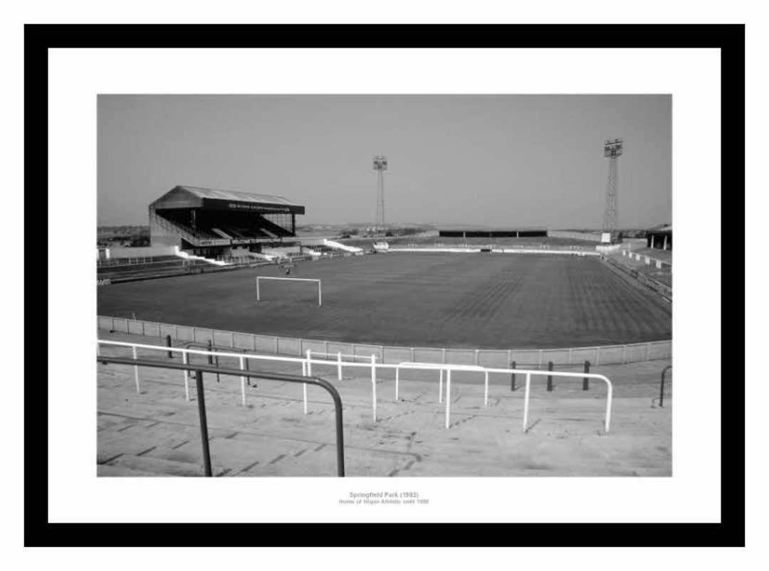 Springfield Park Wigan Athletic Historic Old Stadium Photo - Etsy