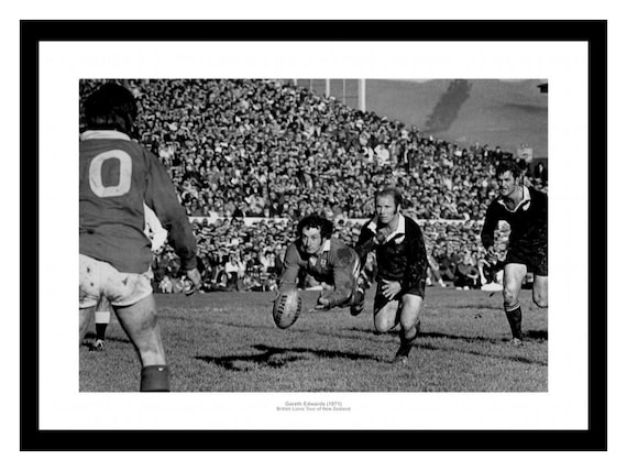 Gareth Edwards 1971 British Lions Tour Rugby Photo Memorabilia | Etsy