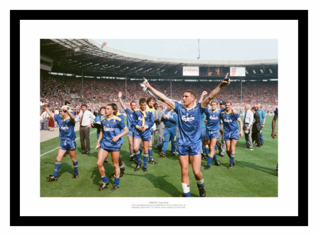 Wimbledon FC 1988 FA Cup Final Team Photo Memorabilia - Etsy